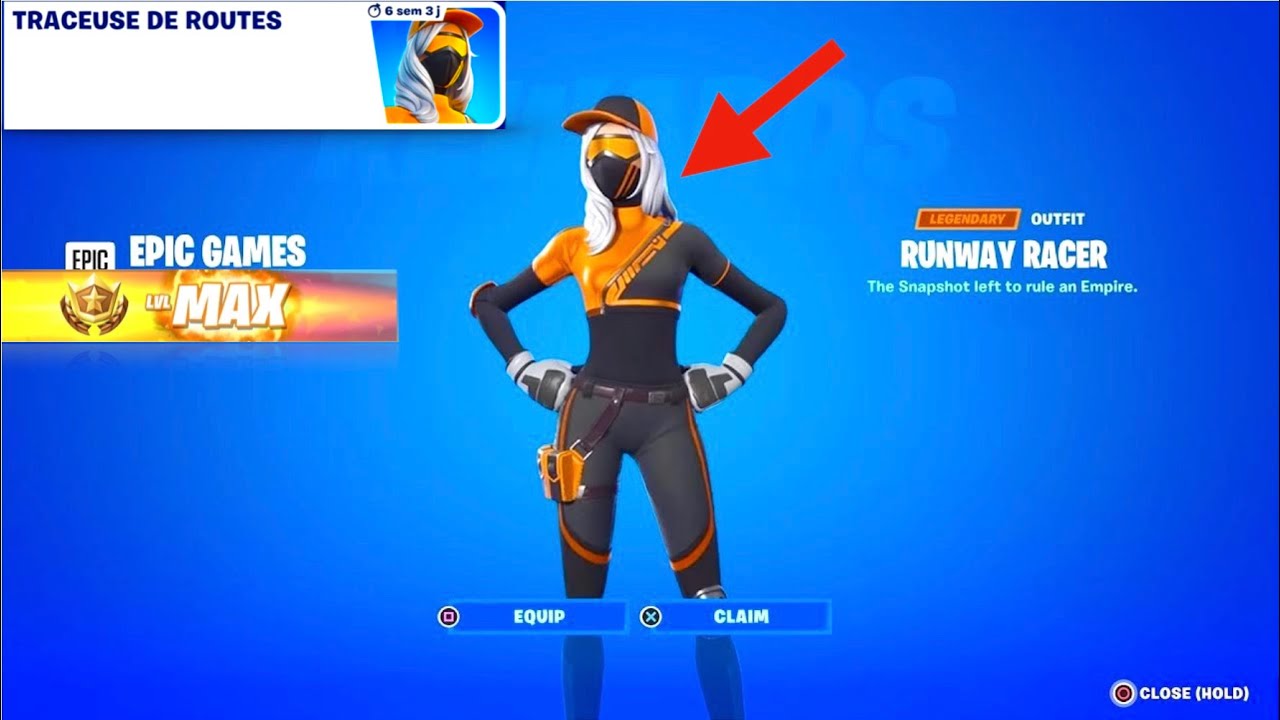 COMMENT AVOIR LE SKIN TRACEUSE DE ROUTES RAPIDEMENT SUR FORTNITE ...