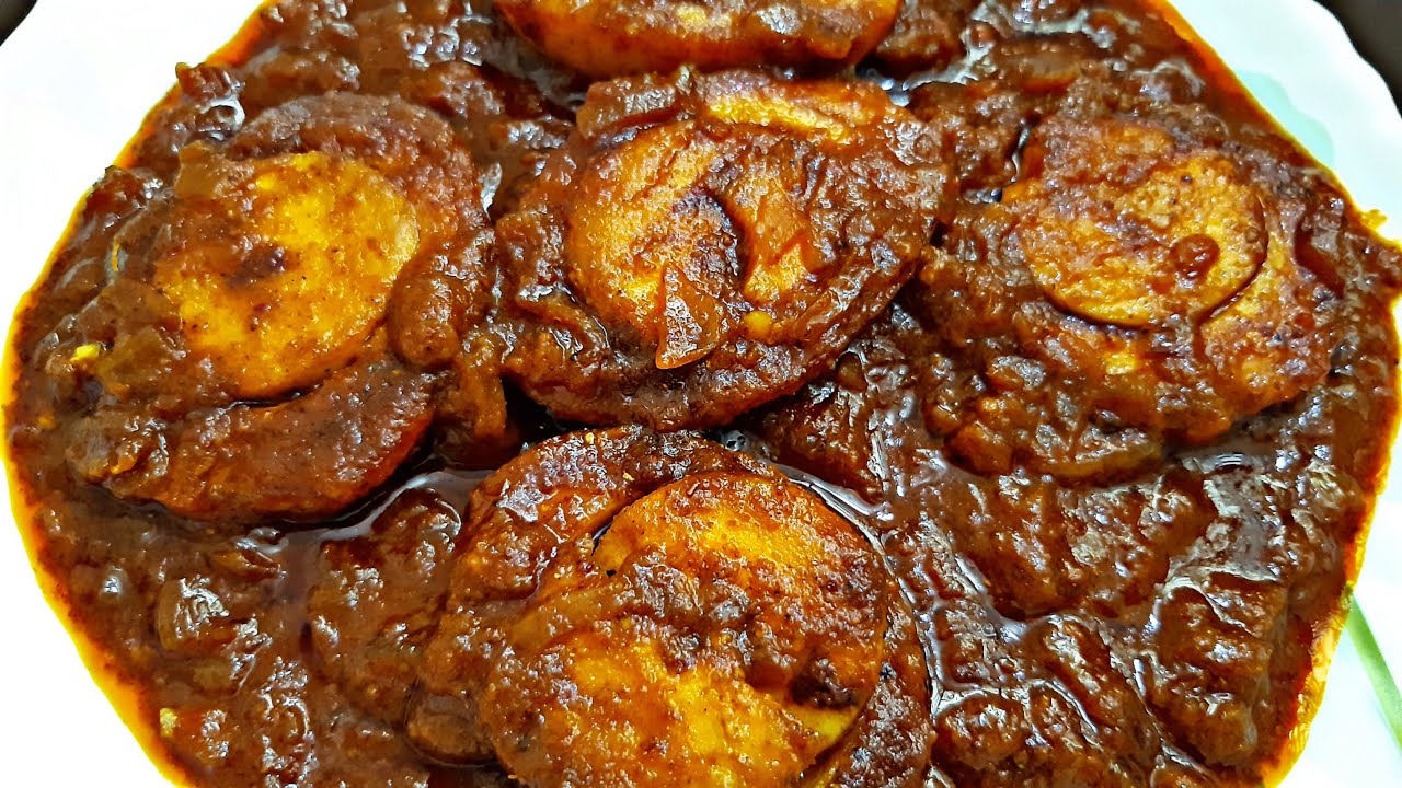 Spicy Dim Kosha | Dimer Jhal Kosha | Egg Curry | Arpitar Rannaghr - YouTube