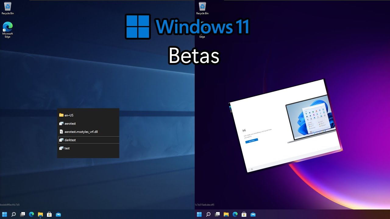 More Windows 11 betas [build 21376 and 21385] - YouTube