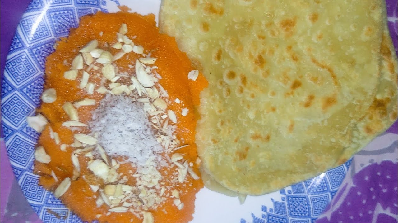 Halwa Paratha Recipe😋|How To Make Halwa Paratha Recipe |Bikul Bazar ...
