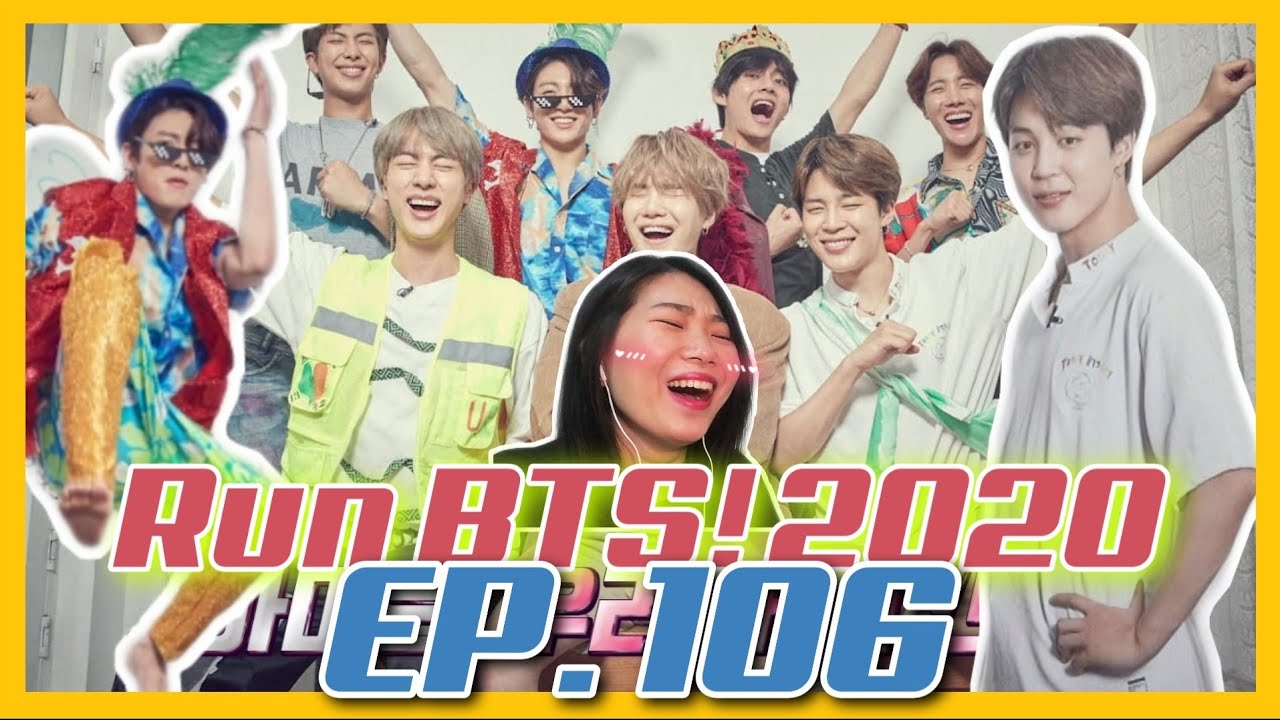 [RE-UP PART 1]Run BTS! 2020 - EP.106 REACTION (Dalbang Photo Exhibition ...