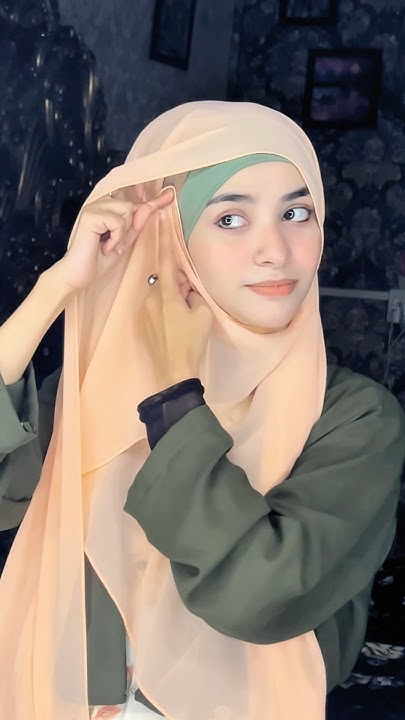 Easy and simple hijab tutorial Laiba Fatima #ytshorts #shorts #hijab - YouTube