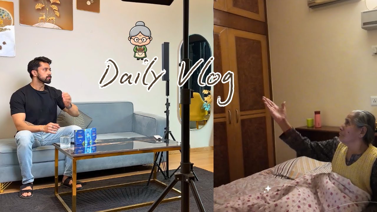 Meet my dadi ♥️ | Shoot day | vlog - YouTube