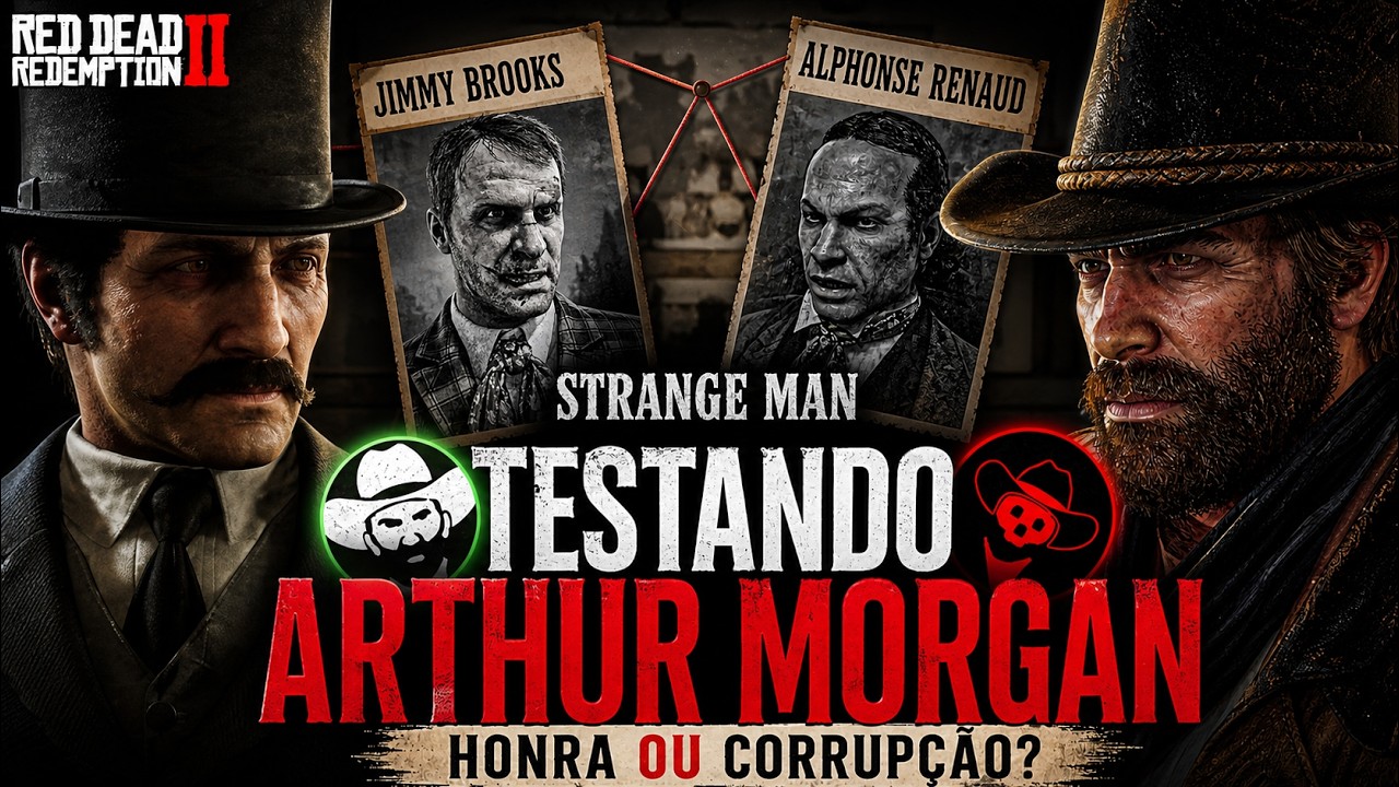 O Strange Man estava TESTANDO Arthur Morgan? Mistério de Red Dead ...
