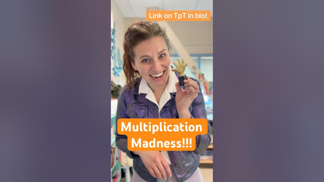 Make Multiplication Fun with Multiplication Madness! 🏀 A Class ...