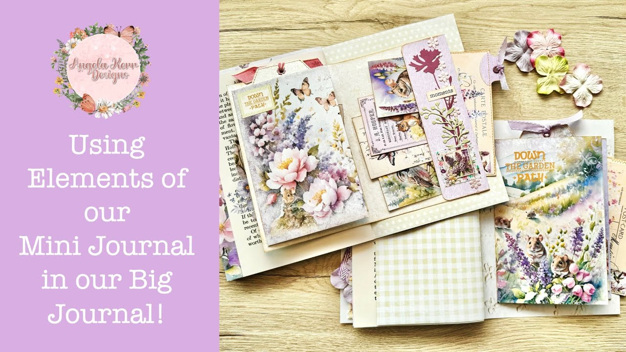 Using Elements of our Mini Journal in our Big Journal! - YouTube
