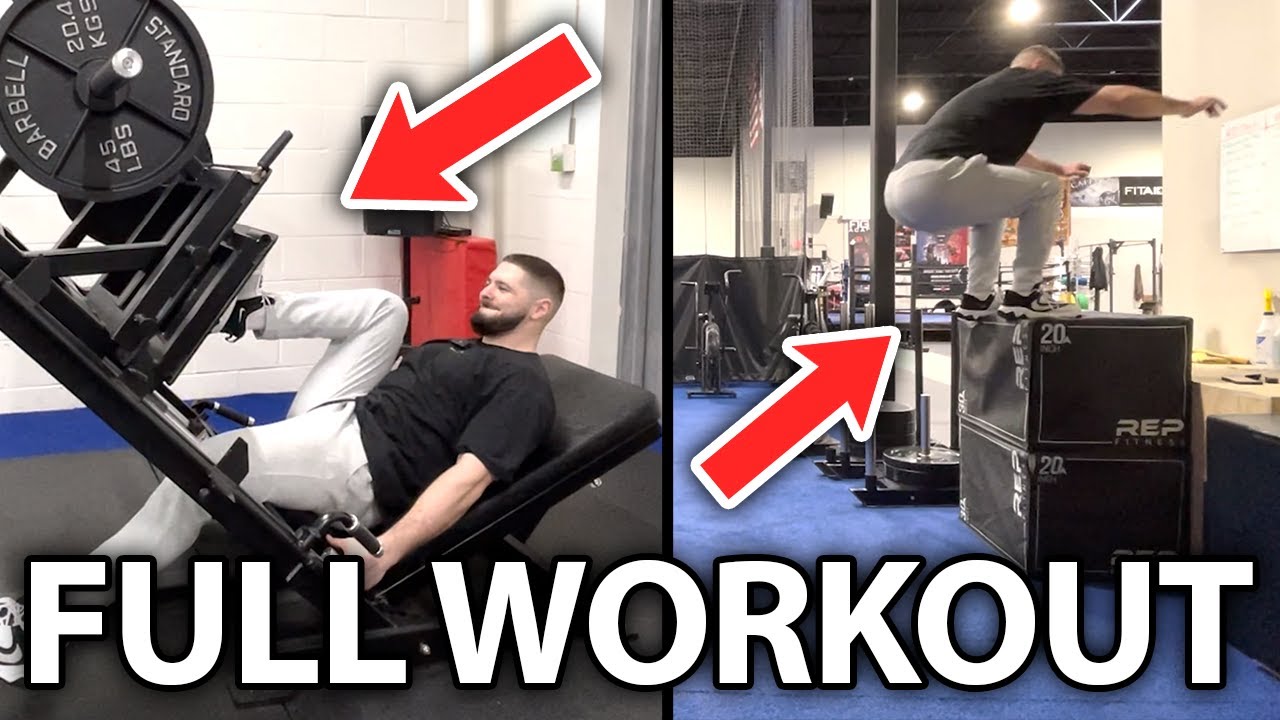 Road to 43 Inch Vert - Full Vertical Jump Workout - YouTube