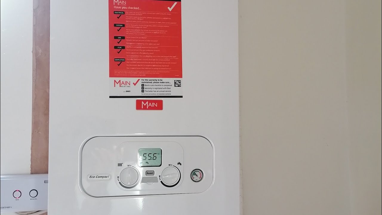 MAIN BAXI Boiler installatiin with 5 years warranty - YouTube