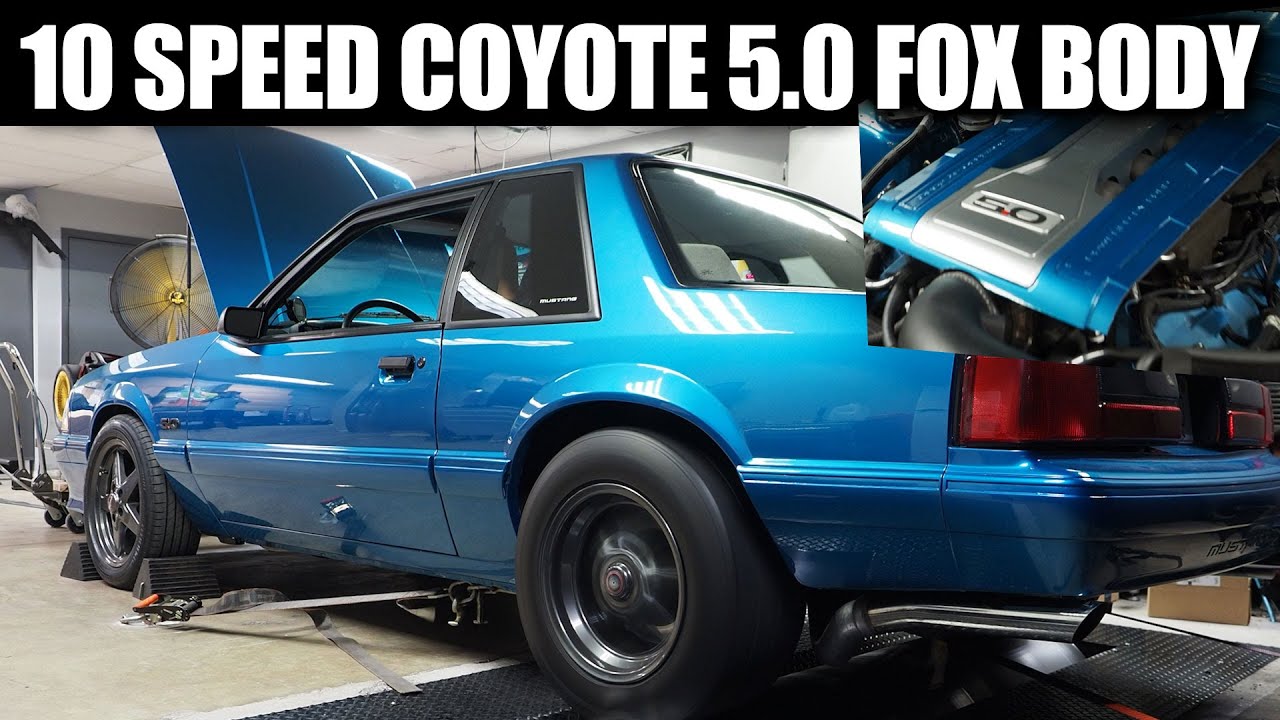 10 Speed Fox Body with COYOTE Swap!!! 10R80 - YouTube