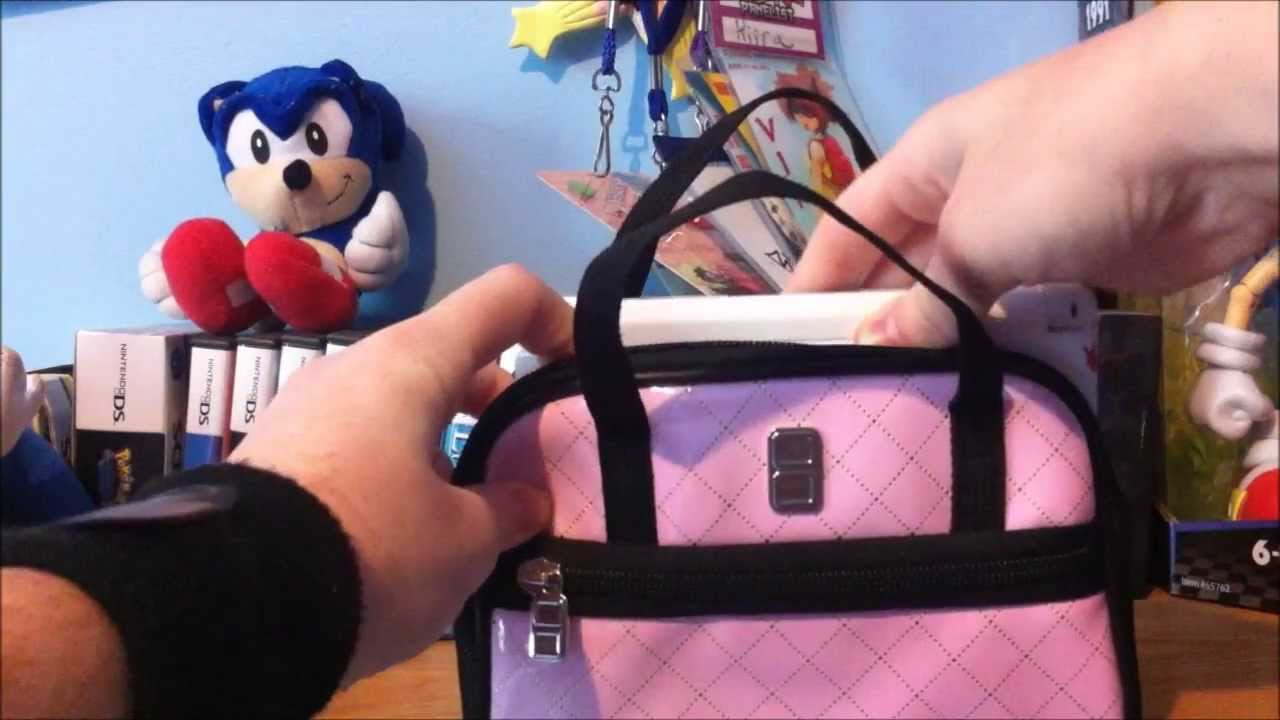 Video Game Accessory Review: Nintendo 3DS/DS Purse Case (Pink) - YouTube