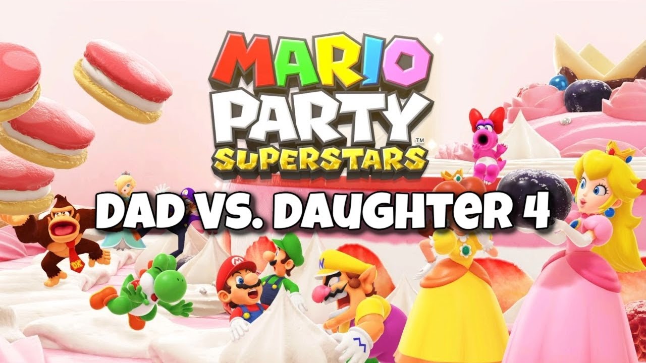 Mario Party Superstars Gameplay | Dad Vs. Daughter 4 #marioparty - YouTube