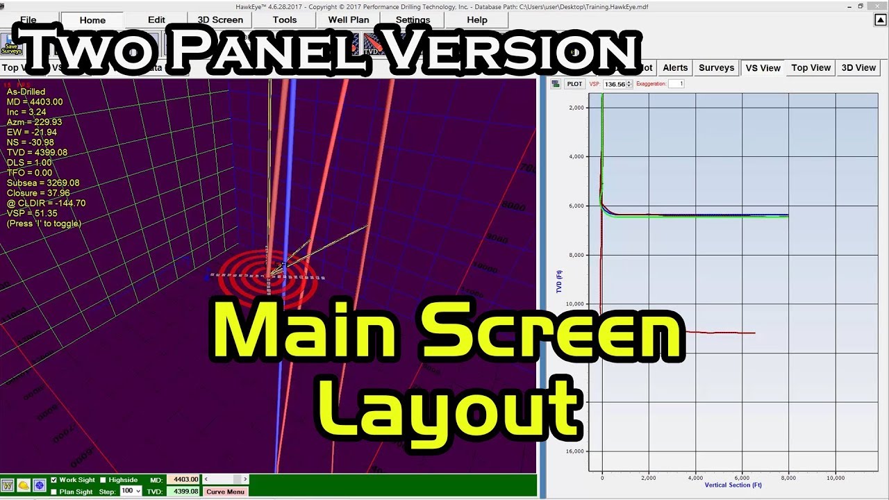 HawkEye's Main Screen Layout - YouTube