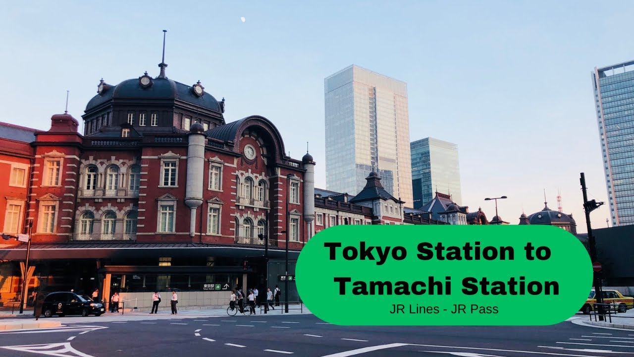 Tokyo Station - Tamachi Station | JR Lines | Tokyo | Japan - YouTube