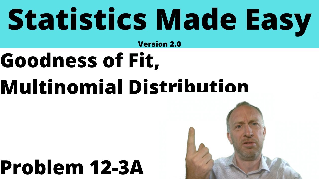 Statistics Module 12 V2 - Goodness of Fit, Multinomial Distribution ...