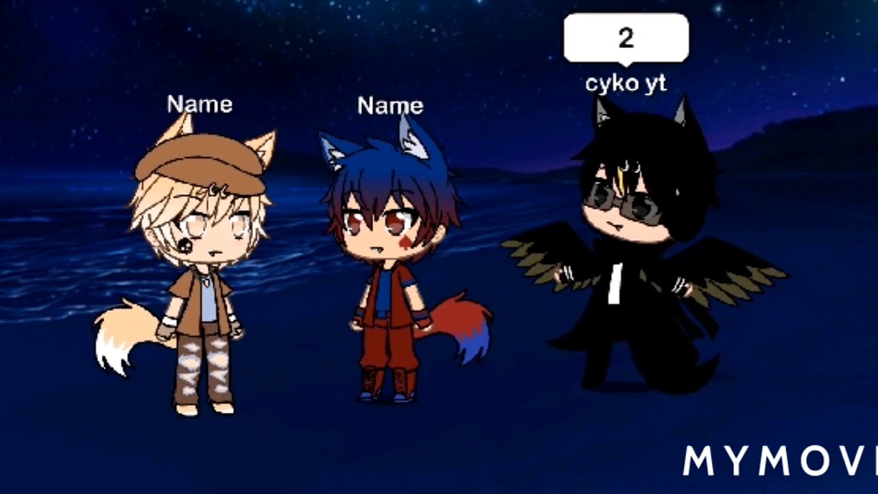 Alpha fights /gacha cyko - YouTube