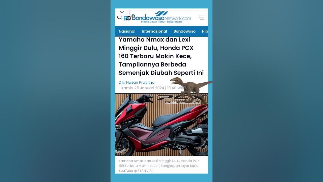 NMAX dan LEXI minggir dulu, PCX 160 TERBARU makin kece lurr #shorts #fyp - YouTube