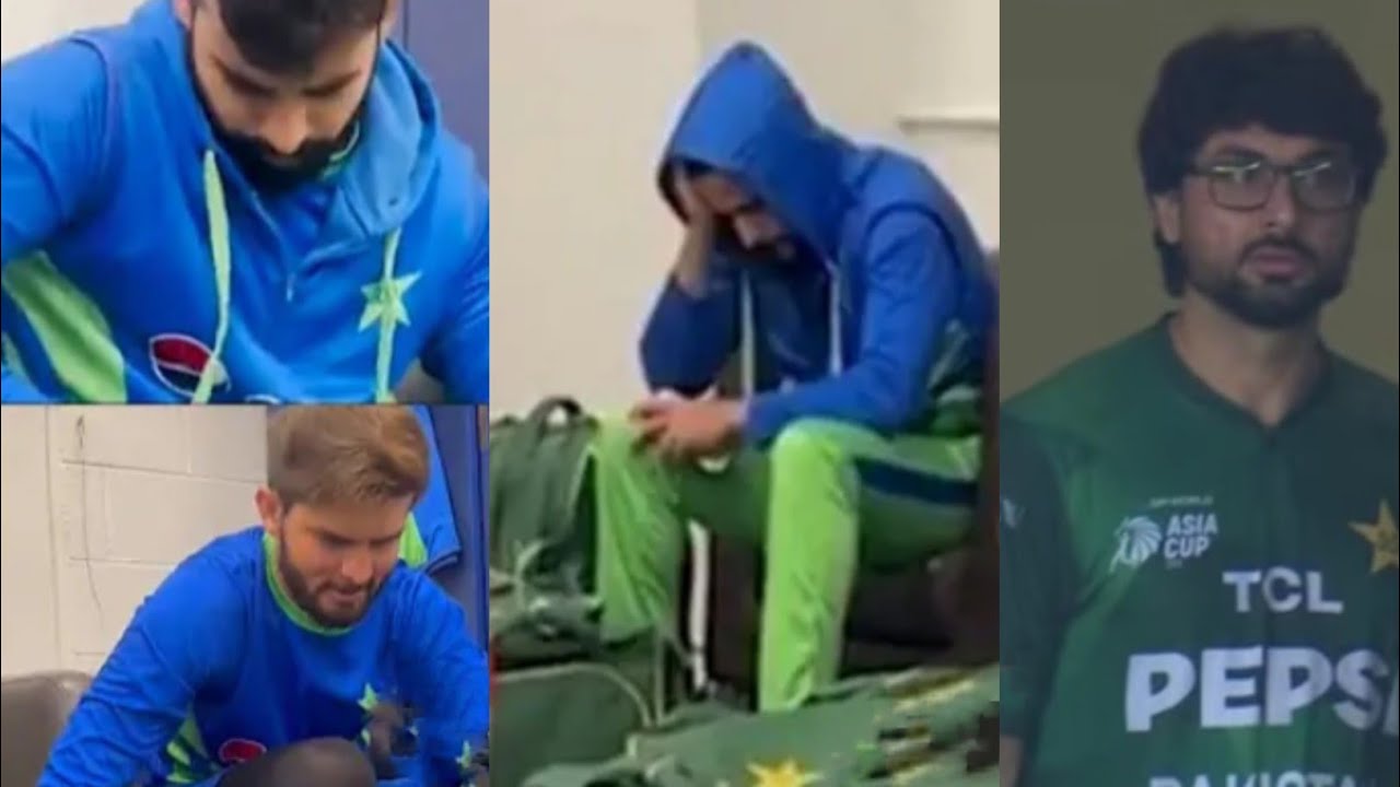 Haris Rauf & Pakistan Players Badly Crying in Dressing room after Lost ...