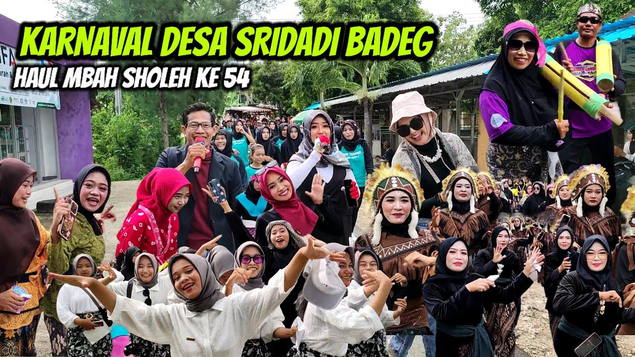 KARNAVAL DESA SRIDADI BADEG REMBANG HAUL MBAH SHOLIH KE 54 REMBANG ...