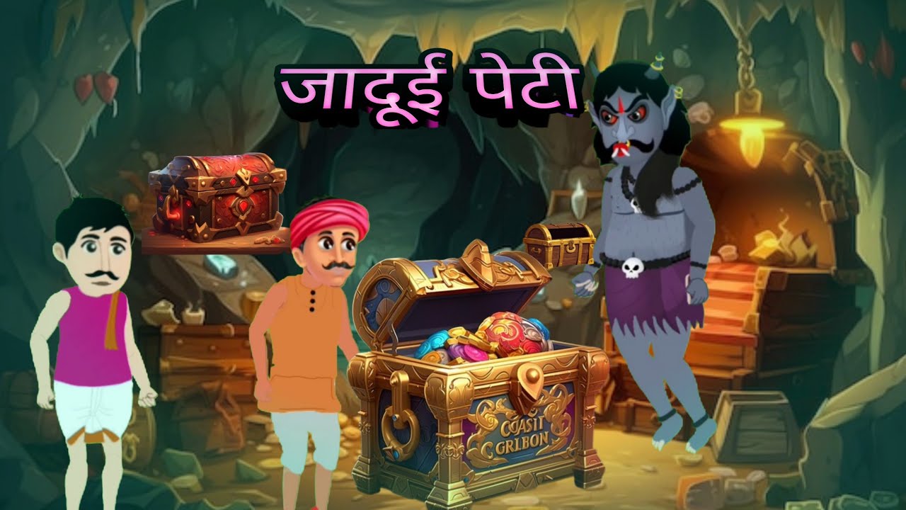 जादूई पेटी | JADUE PETI | Hindi kahani | cartoon story | Hindi story ...