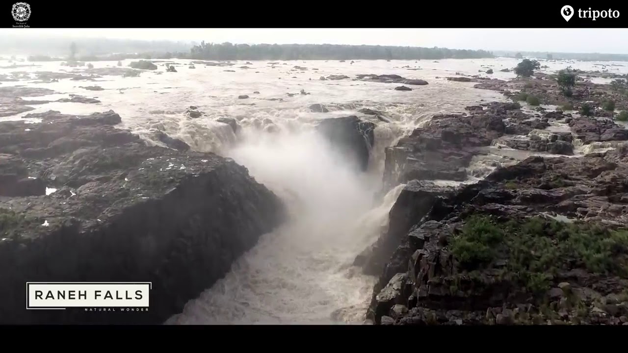Raneh Falls | Khajuraho | Madhya Pradesh - YouTube