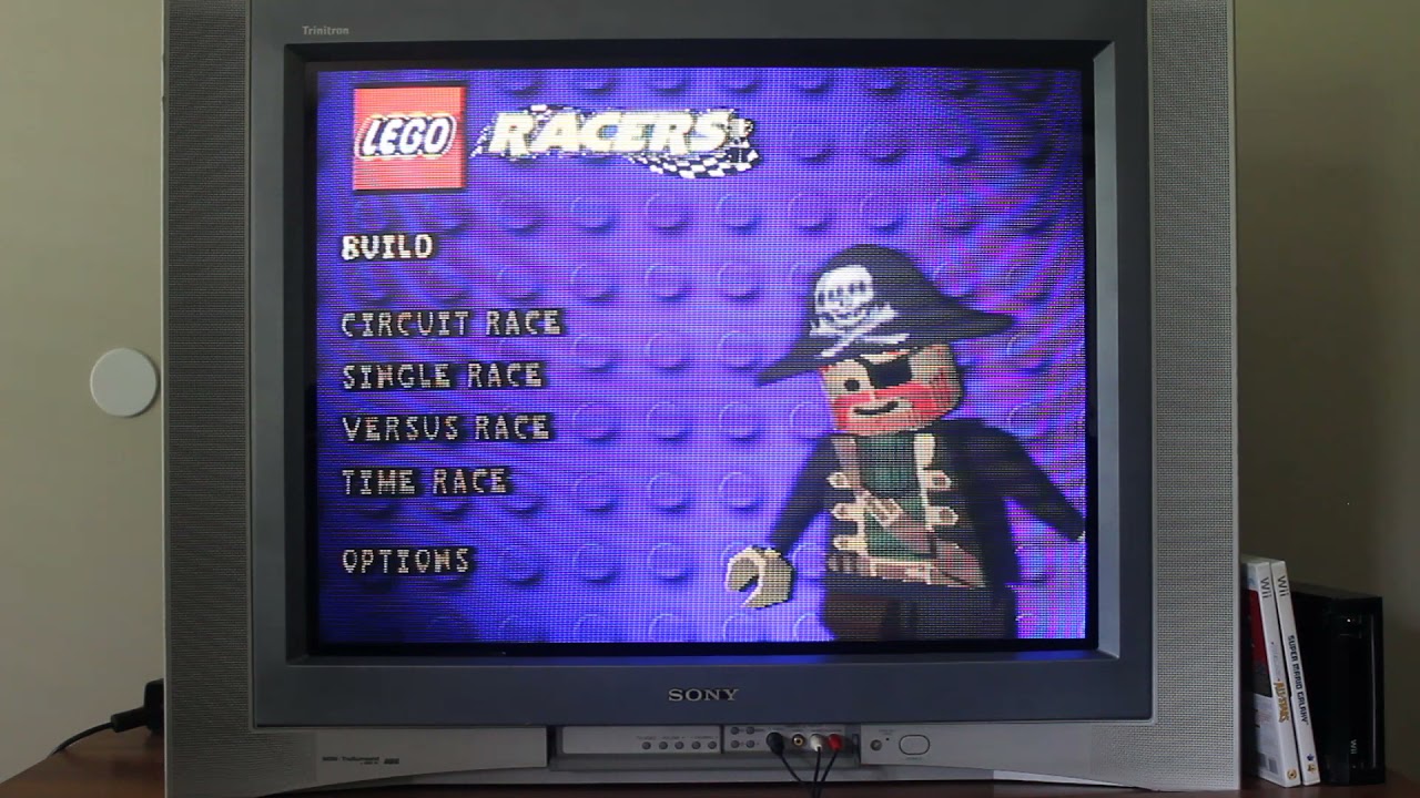 Lego Racers for N64 played on 32" Sony Trinitron KV-32FV310 - YouTube