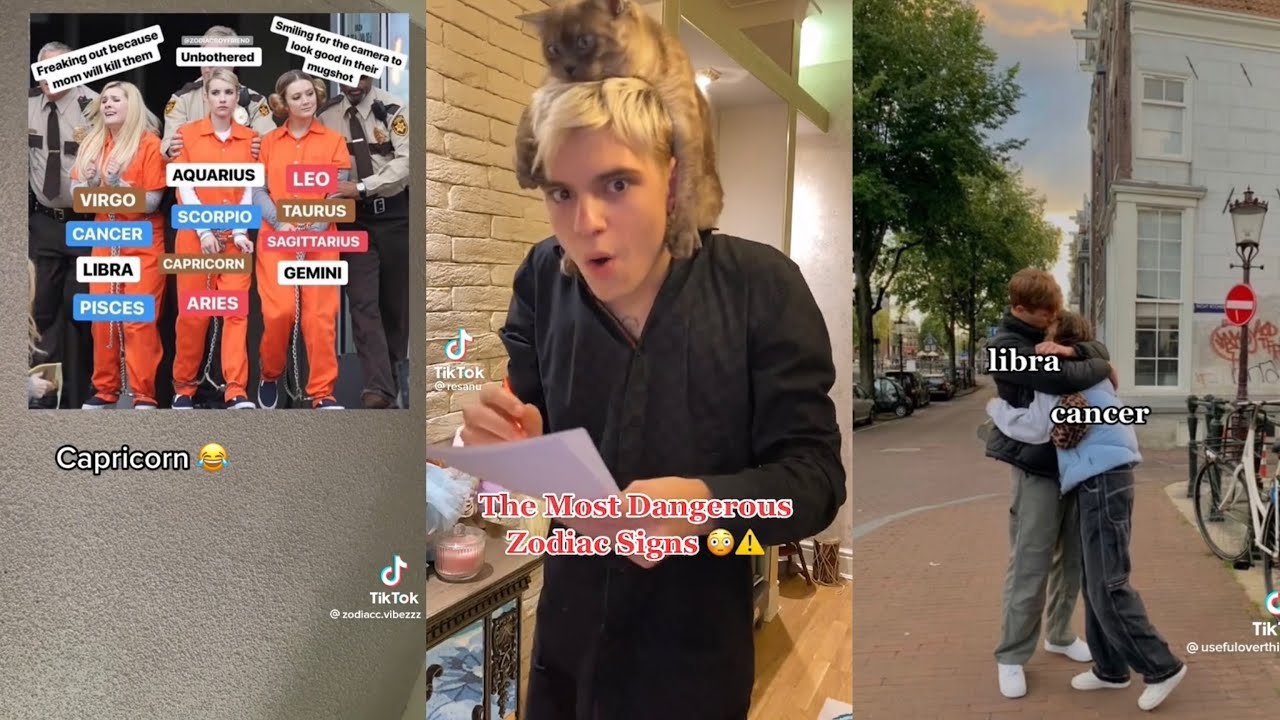 Relatable Zodiac Signs TikTok Compilation - YouTube