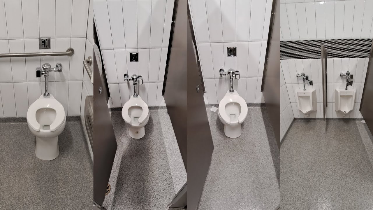 979: Brand New Zurn Fixtures - Meijer Men's Restroom (Front) 🚹 - YouTube