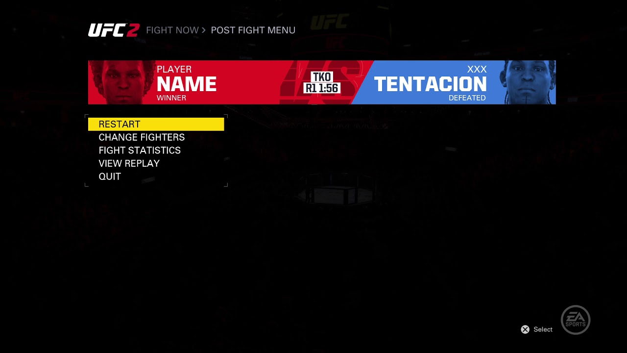 EA SPORTS™ UFC® 2 Xxxtentacion vs Xxxtentaction old vs new - YouTube