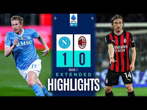 NAPOLI-MILAN 1-0 | EXTENDED HIGHLIGHTS | SERIE A 2025/26