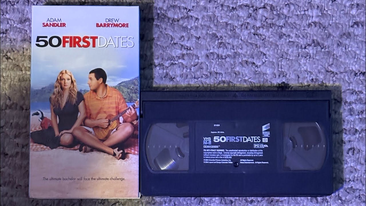 Opening To 50 First Dates 2004 Vhs (Rare 2005 Reprint) - YouTube