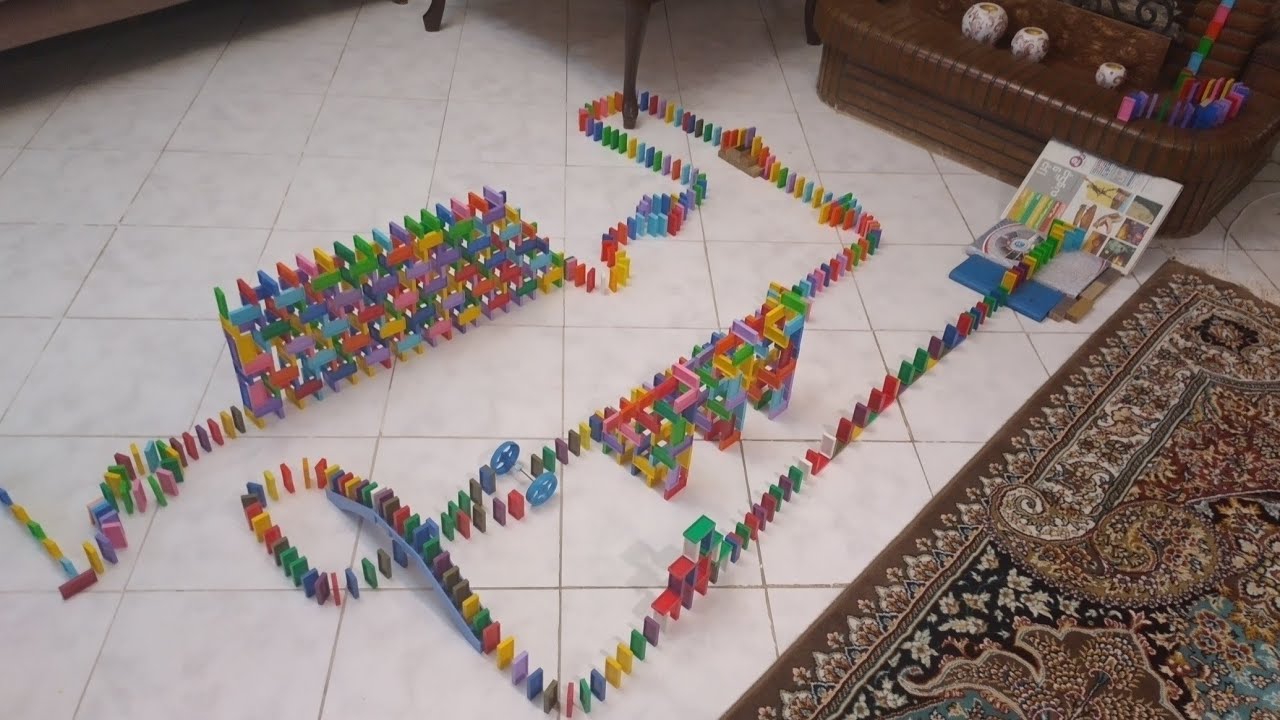 A BIG DOMINO PROJECT! - YouTube
