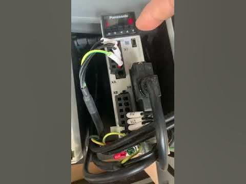 Check and Change and Save parameters in Panasonic servo Driver - YouTube