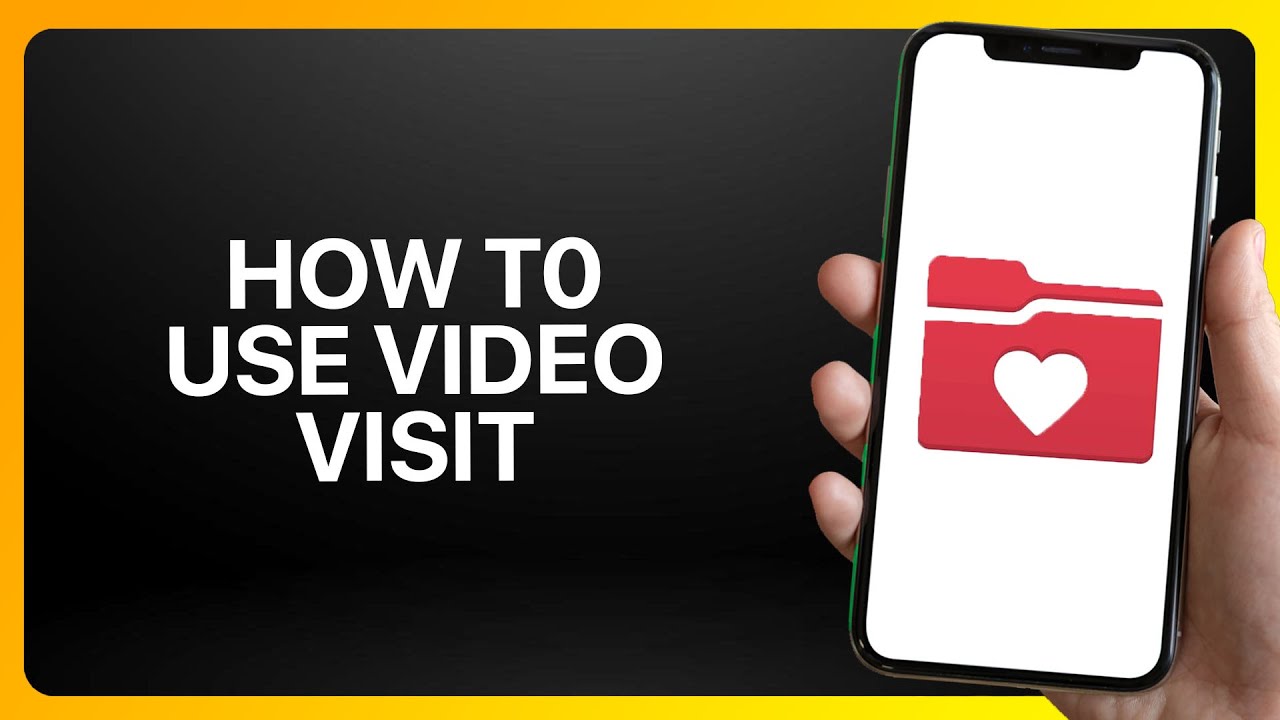 How To Use MyChart Video Visit Tutorial - YouTube