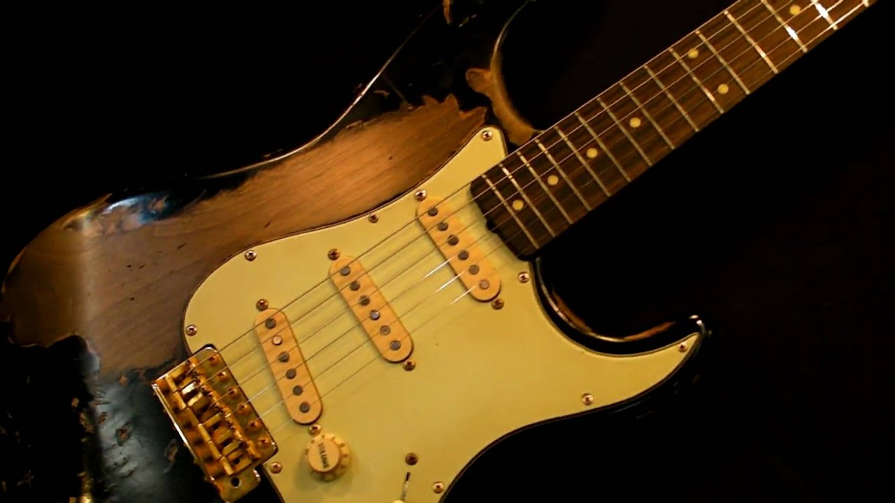 "Ultimate John Relic" Style Strat front made by The Strat Shop! 1080p ...