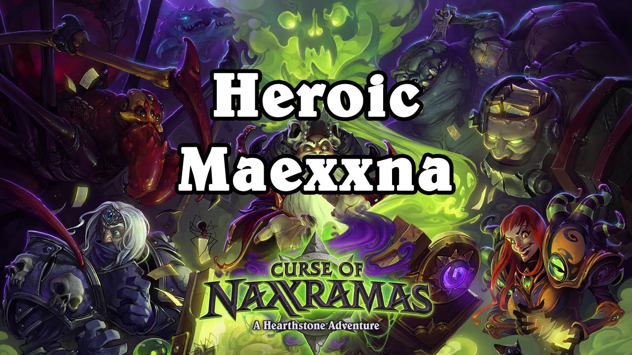 Hearthstone: Curse of Naxxramas - [Heroic] Maexxna - Druid - YouTube