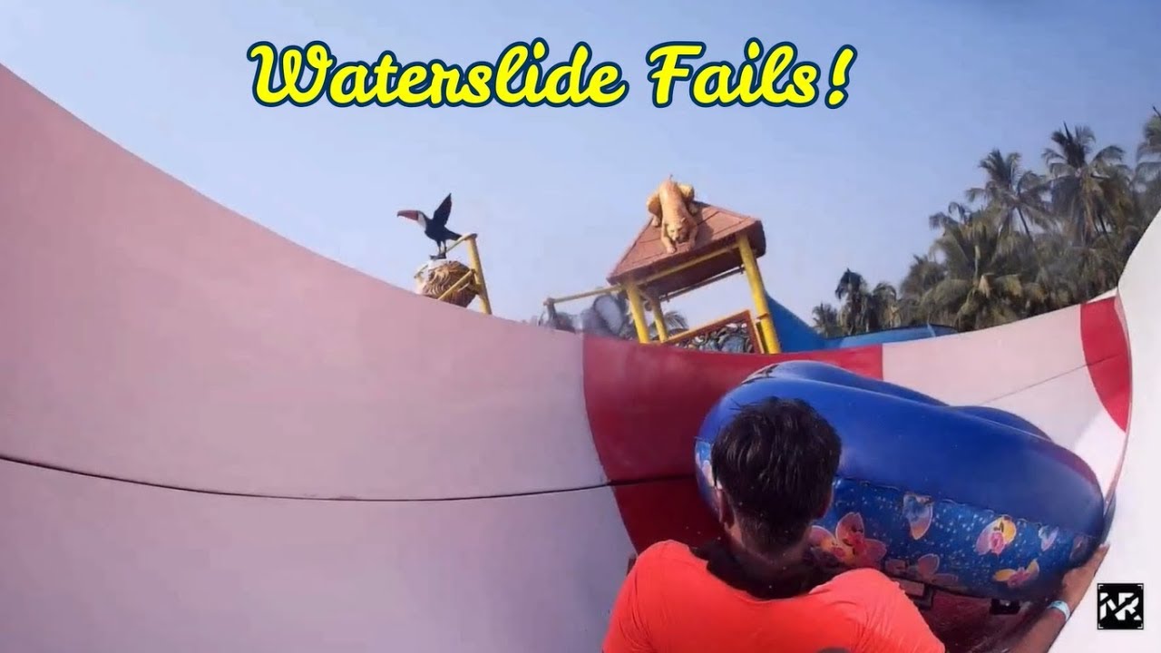 Water Slide Fails | Water Park Fail Compilation | D'Atlantis Water Park ...