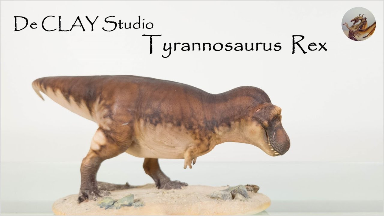 242: De CLAY Studio 1:35 Tyrannosaurus Rex (2023) Review - YouTube