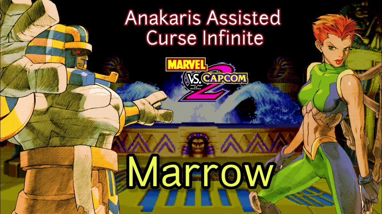 Marvel vs Capcom 2 (MVC2): Anakaris Assisted Curse Infinite (Loop) with ...