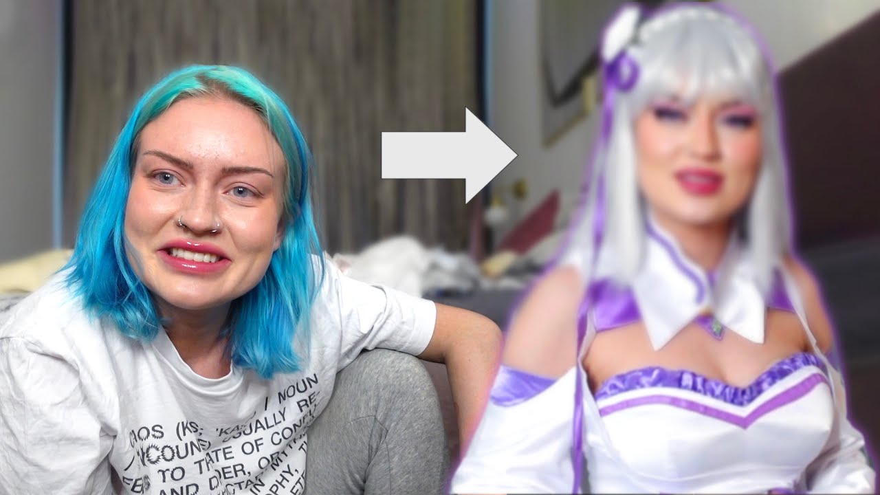I try Cosplay for the first time (help) - YouTube