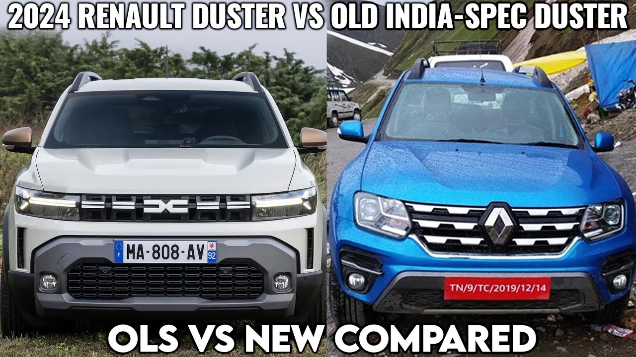 Renault Duster ️ | Old Vs New Comparison | New 2024 Renault Duster VS ...
