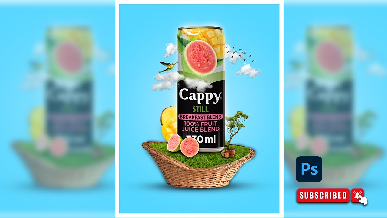 Product Manipulation in photoshop | Photoshop Manipulation - YouTube