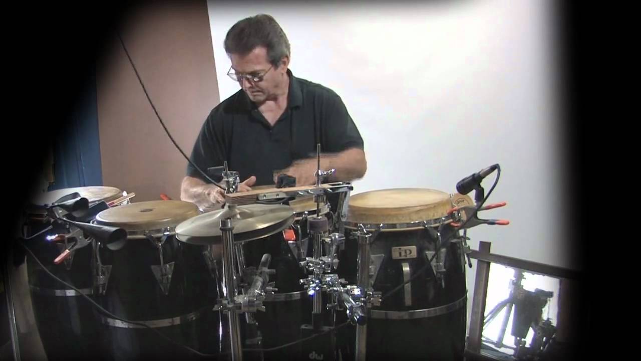 Tumbao 4-conga melodic rhythm by Larry Marc-Aurele.wmv - YouTube