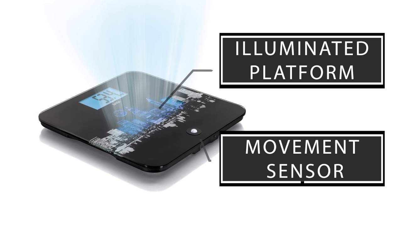 LAICA Electronic Personal Scale - DIGITAL series PS1059 - YouTube