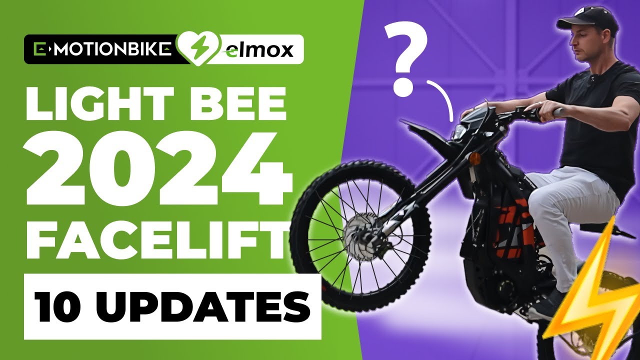 10 wichtige UPDATES - SURRON Light bee 2024 Facelift - YouTube