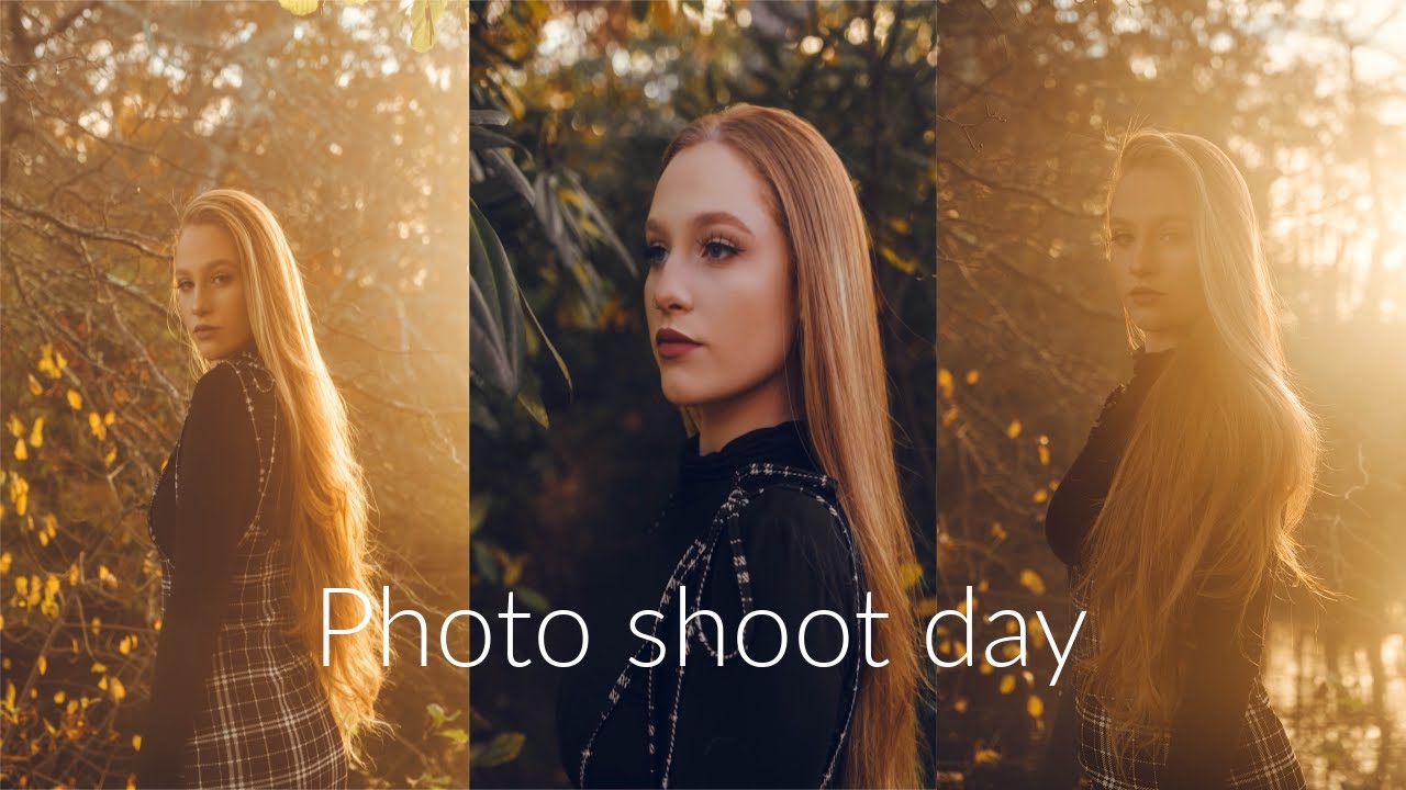 Photo shoot day Vlog - YouTube