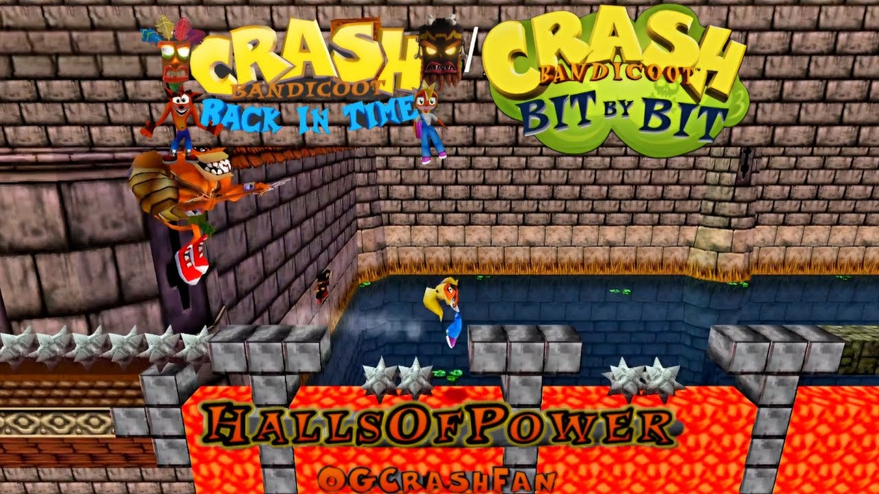 Crash Bandicoot - Back In Time Fan Game: Bit By Bit: Halls Of Power By ...