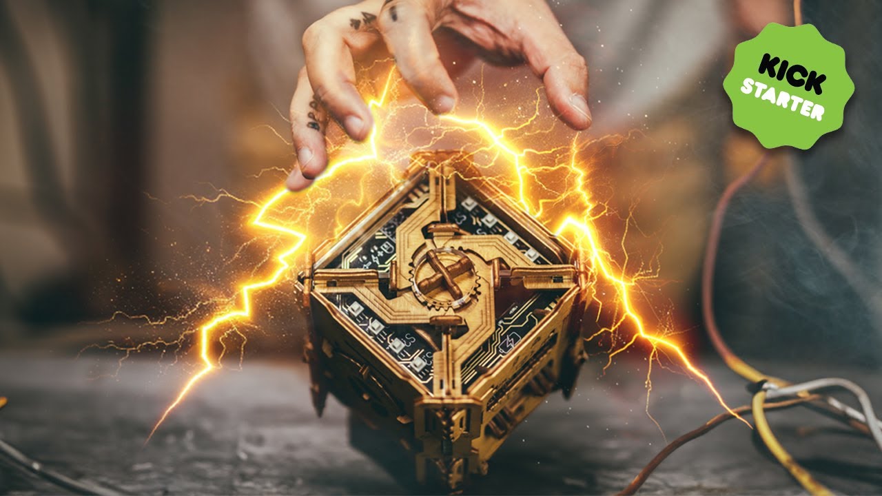 This Puzzle Box is CRUSHING Kickstarter!! - Tesla Puzzle Box (Solve ...