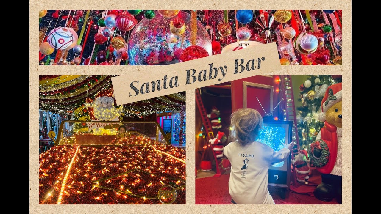 Santa Baby Bar | Chicago's favorite Christmas bar - YouTube