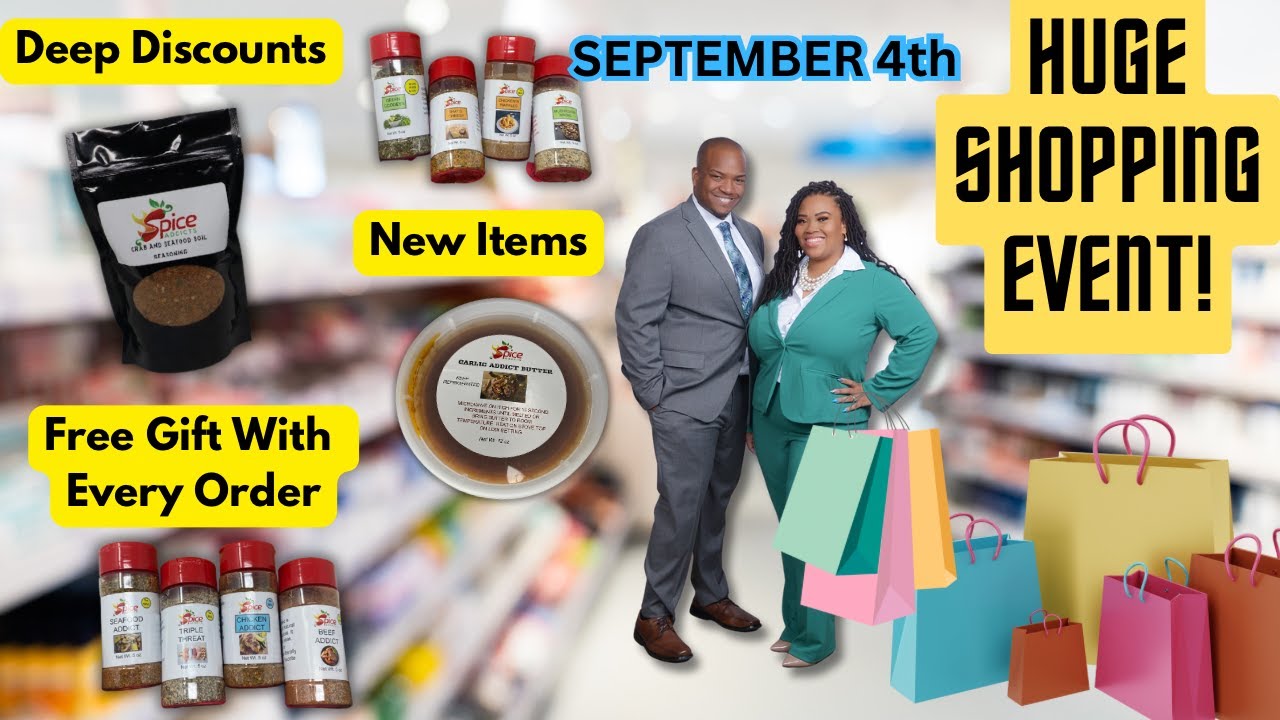 Grand Opening of Spice Addicts New Site! Subscriber Shopping Event ...