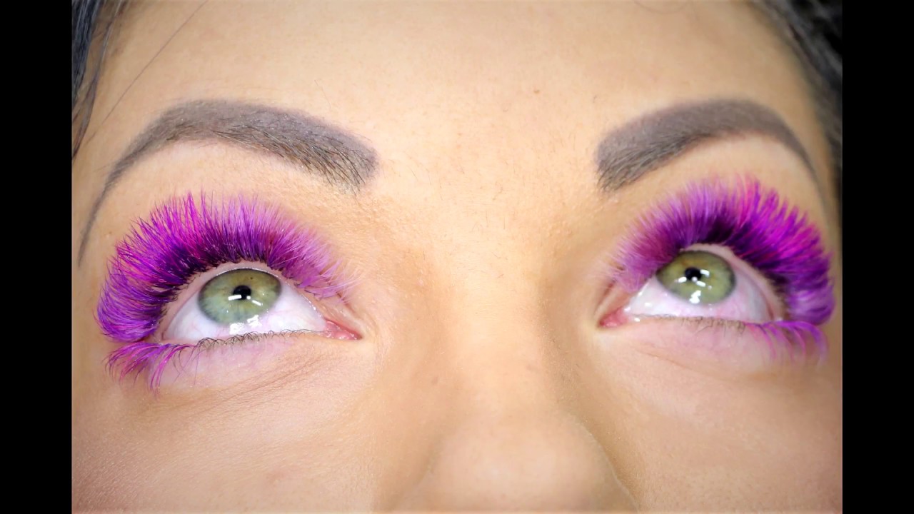 Eyelash extensions - contest masterpiece timelapse - YouTube